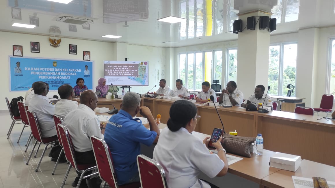 Pemkab Mimika Mulai Kembangkan Budidaya Perikanan Darat - Papua Sky.com